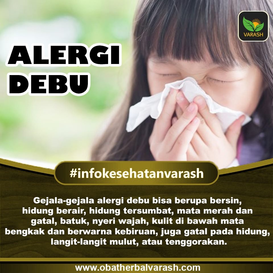 ALERGI DEBU TERATASI DENGAN MINYAK VARASH - Varash